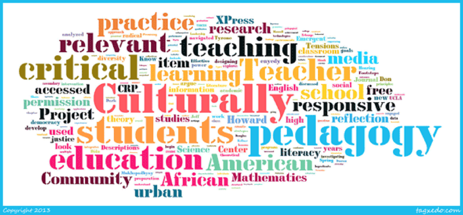 PRACTICING CULTURALLY RELEVANT PEDAGOGY IN HIGHER EDUCATION The PRACTICING CULTURALLY RELEVANT PEDAGOGY IN HIGHER EDUCATION The